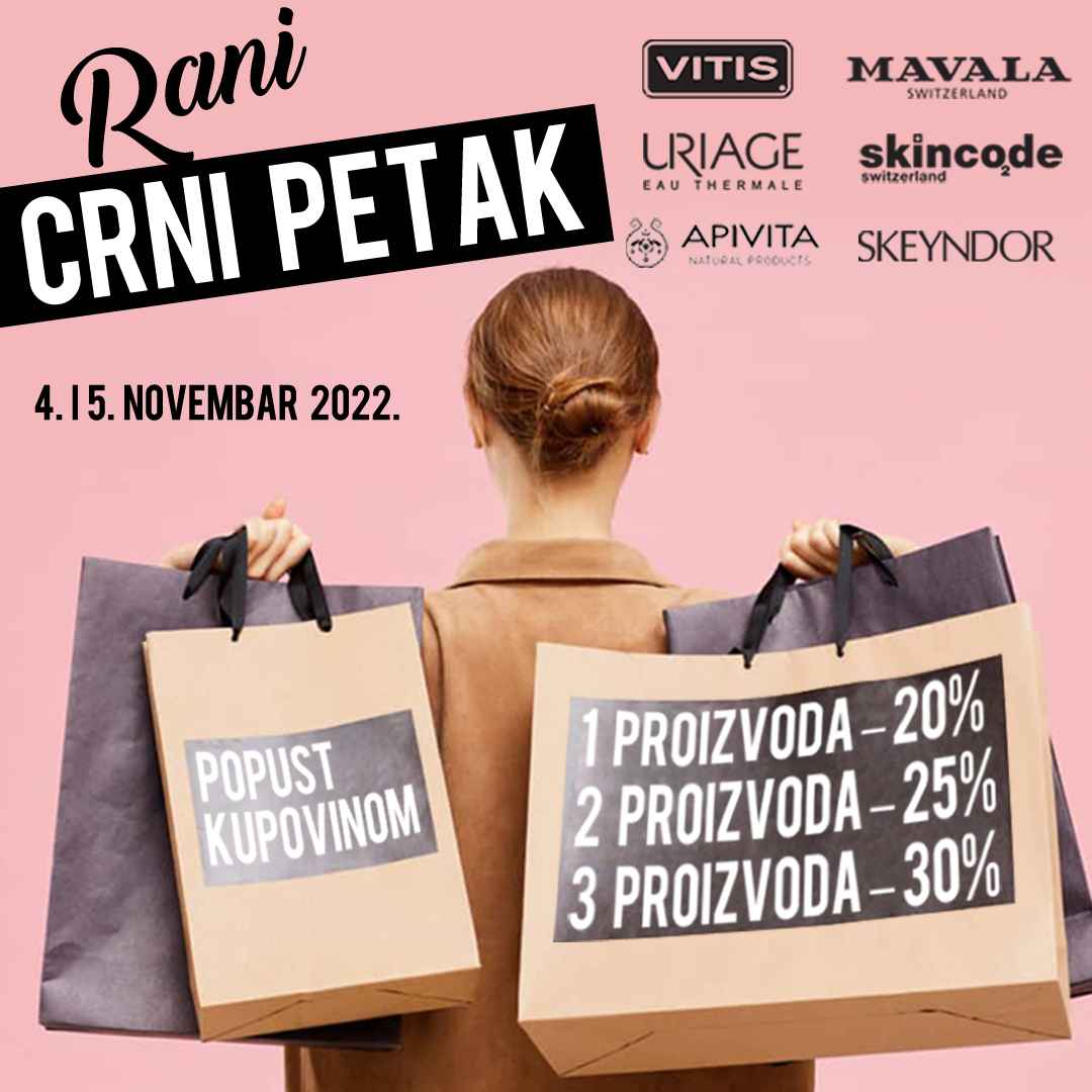 Meditas "Rani CRNI PETAK" sa popustima do -30% na šest brendova