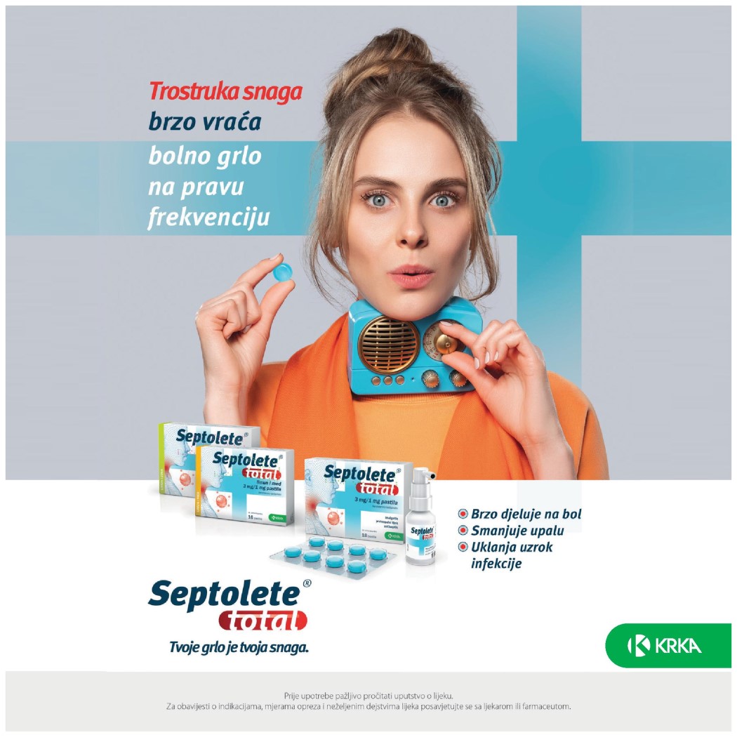 Septolete Total - Kad grlo zaboli i boliii